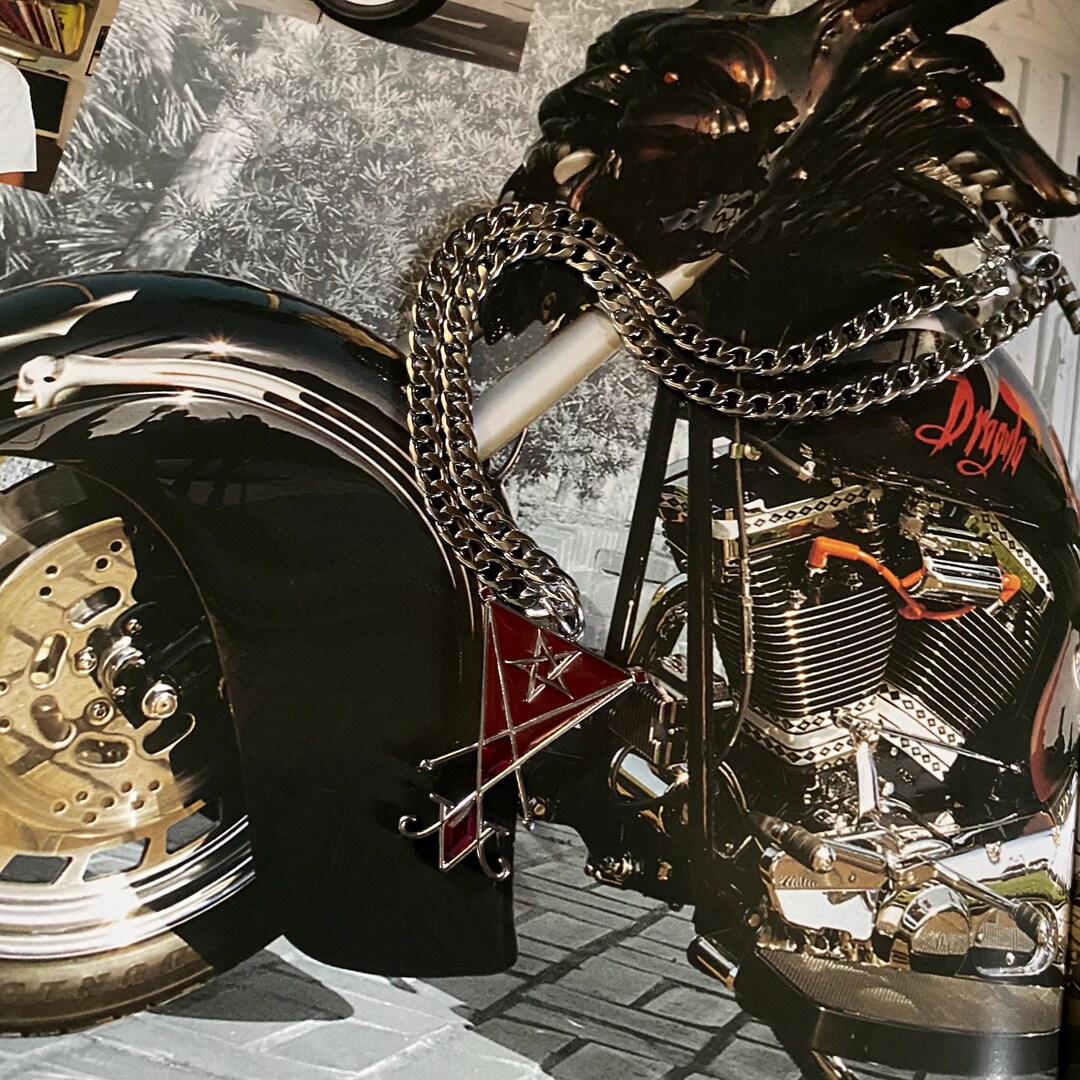 Stainless Steel Necklace, Satanic Jewelry, Satan Jewelry, Satan Stuff ...