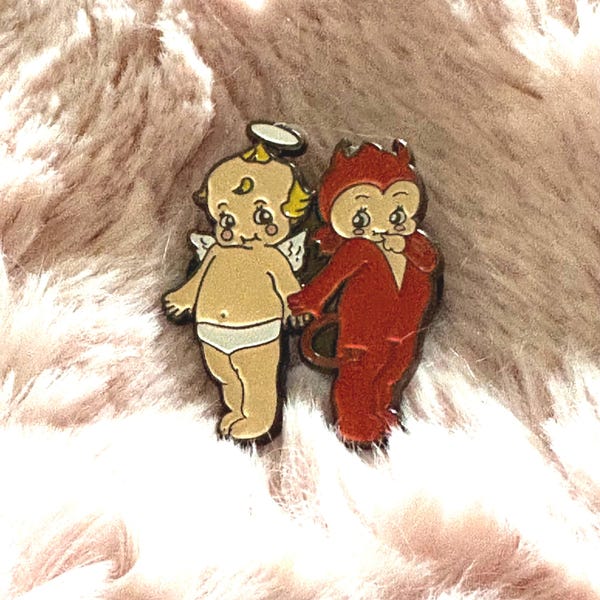 Devil Pin - Etsy