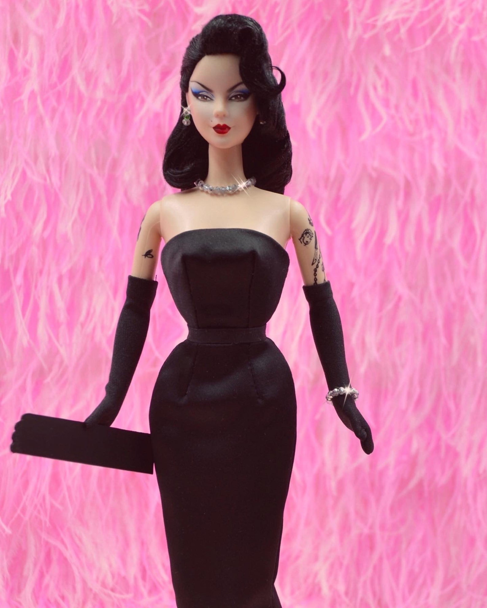 Violet Chachki Barbie - Etsy