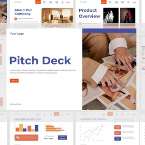 Editable Professional Pitch Deck Presentation Template | Partnership ...