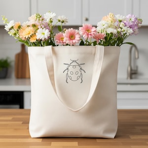 Ladybug Hand Embroidery Pattern, Downloadable PDF Template - Etsy