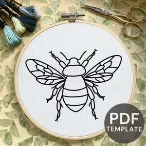 Bundle of Anatomical Insect Collection, 8 Hand Embroidery Patterns ...