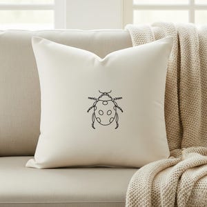 Ladybug Hand Embroidery Pattern, Downloadable PDF Template - Etsy