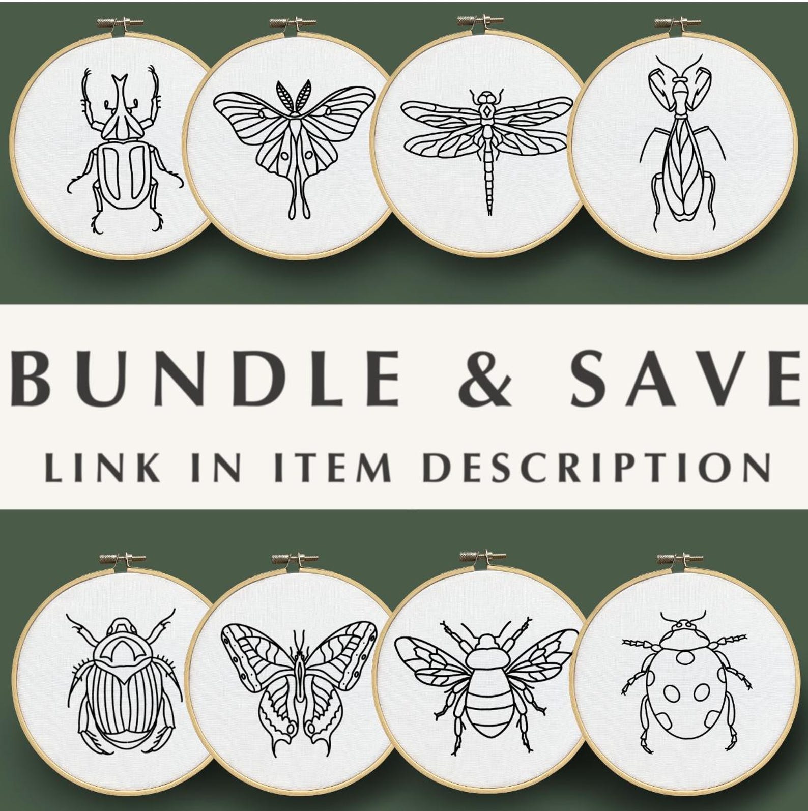 Bumble Bee Hand Embroidery Pattern, Downloadable PDF Template - Etsy