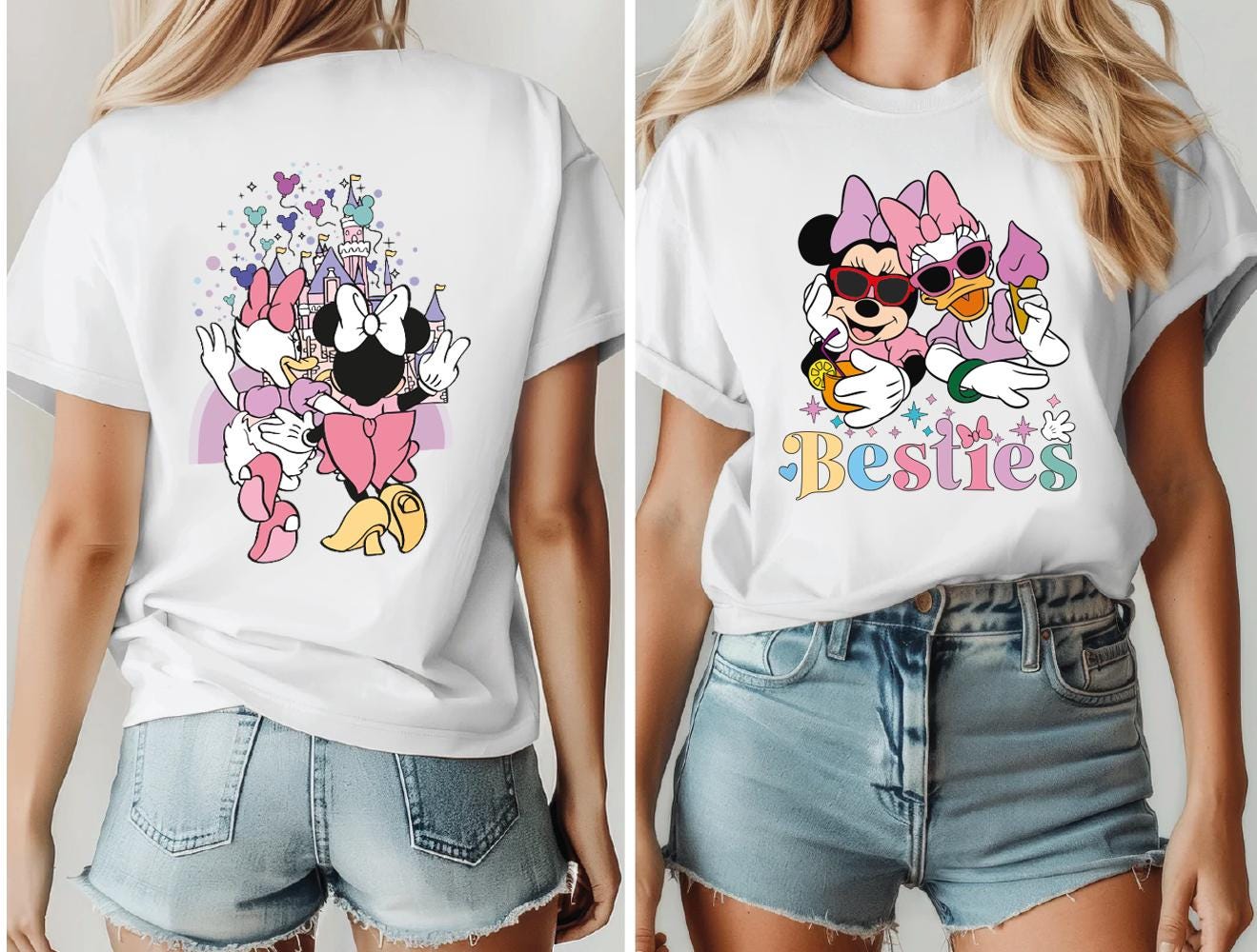Comfort Colors Minnie Mouse and Daisy Duck Besties T-shirt, Disney ...