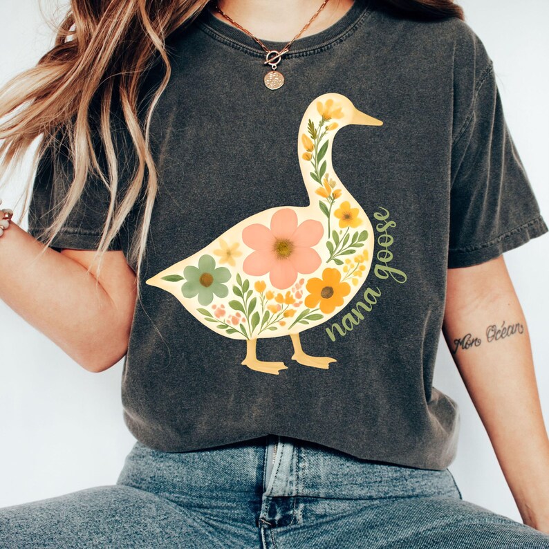 Mother's Day Trendy Goose Bundle Png, Mama Goose Png, Nana Png, Mimi ...