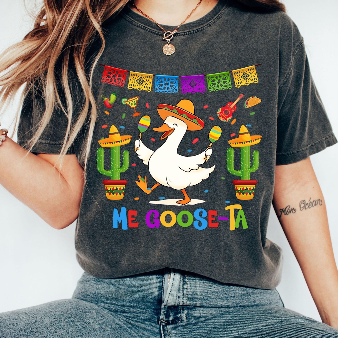 Cinco De Mayo Funny Goose, Mexican Png, Cinco De Mayo Goose Png, Funny ...