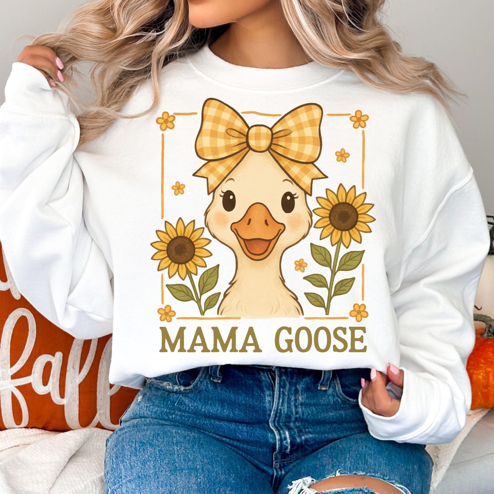Mama Goose Sunflower Png Bundle, Nana Shirt, Mimi Sweatshirt, Gigi ...