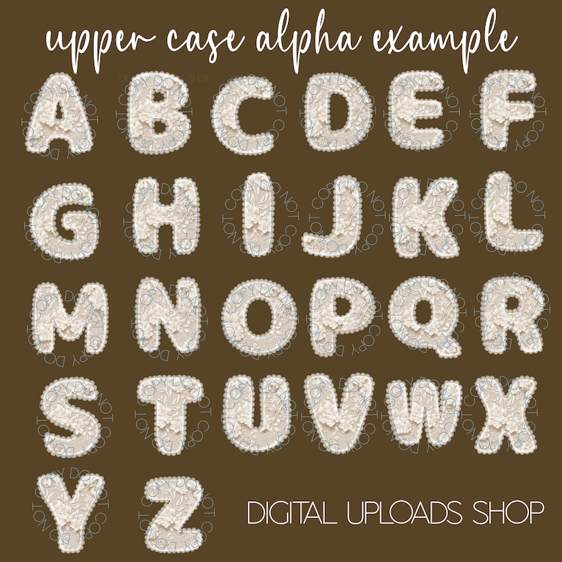 Trendy Lace Alpha PNG Digital Download, Floral Lace Alphabet Numbers ...