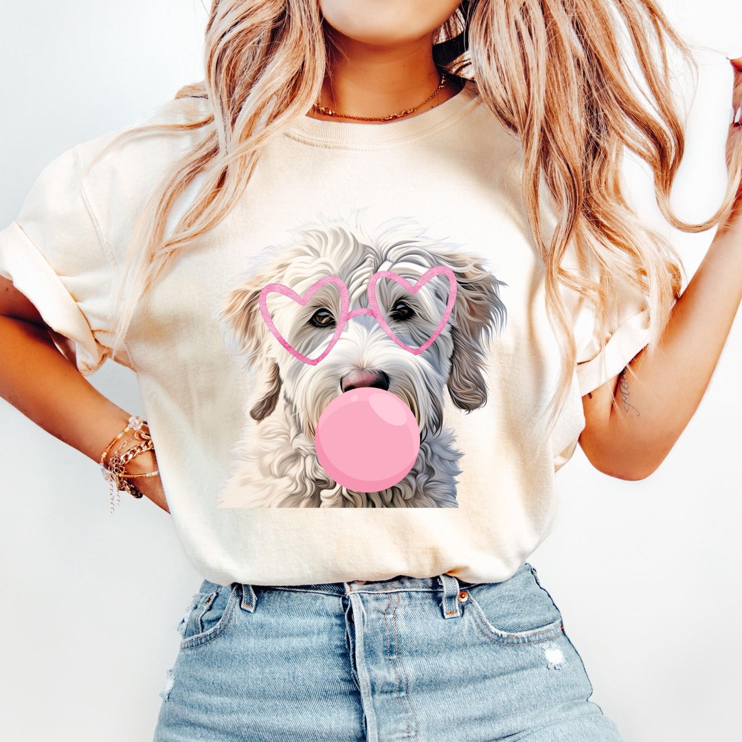 Pyredoodle Dog Png, Great Pyrenees Doodle Mix Png, Dog Mom Png, Dog ...