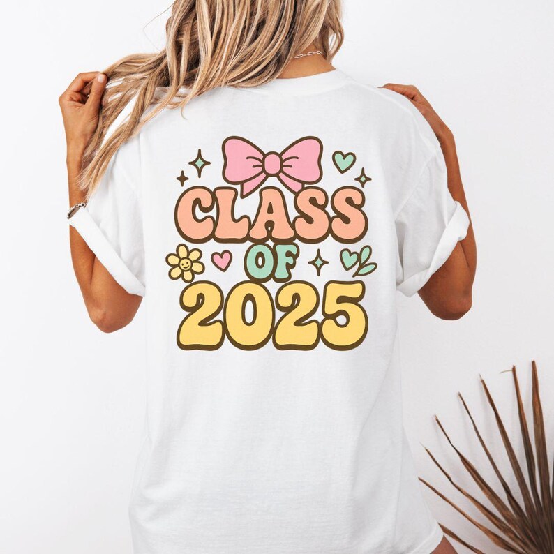 Retro Senior 2025 PNG, Class of 2025 Png, Coquette Senior Png, Senior ...
