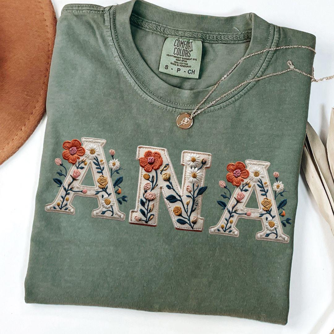 Preppy Floral Alphabet Png Bundle, Upper Lower Case Letters, Grand ...