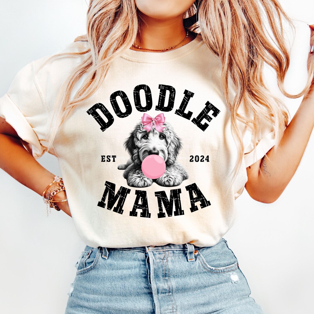 Doodle Mama Png, Goldendoodle Sweatshirt Sublimation Design, Trendy Doodle Mama Clipart ...