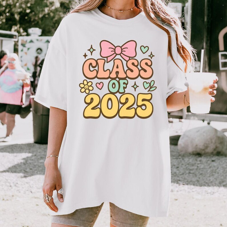 Retro Senior 2025 PNG, Class of 2025 Png, Coquette Senior Png, Senior ...