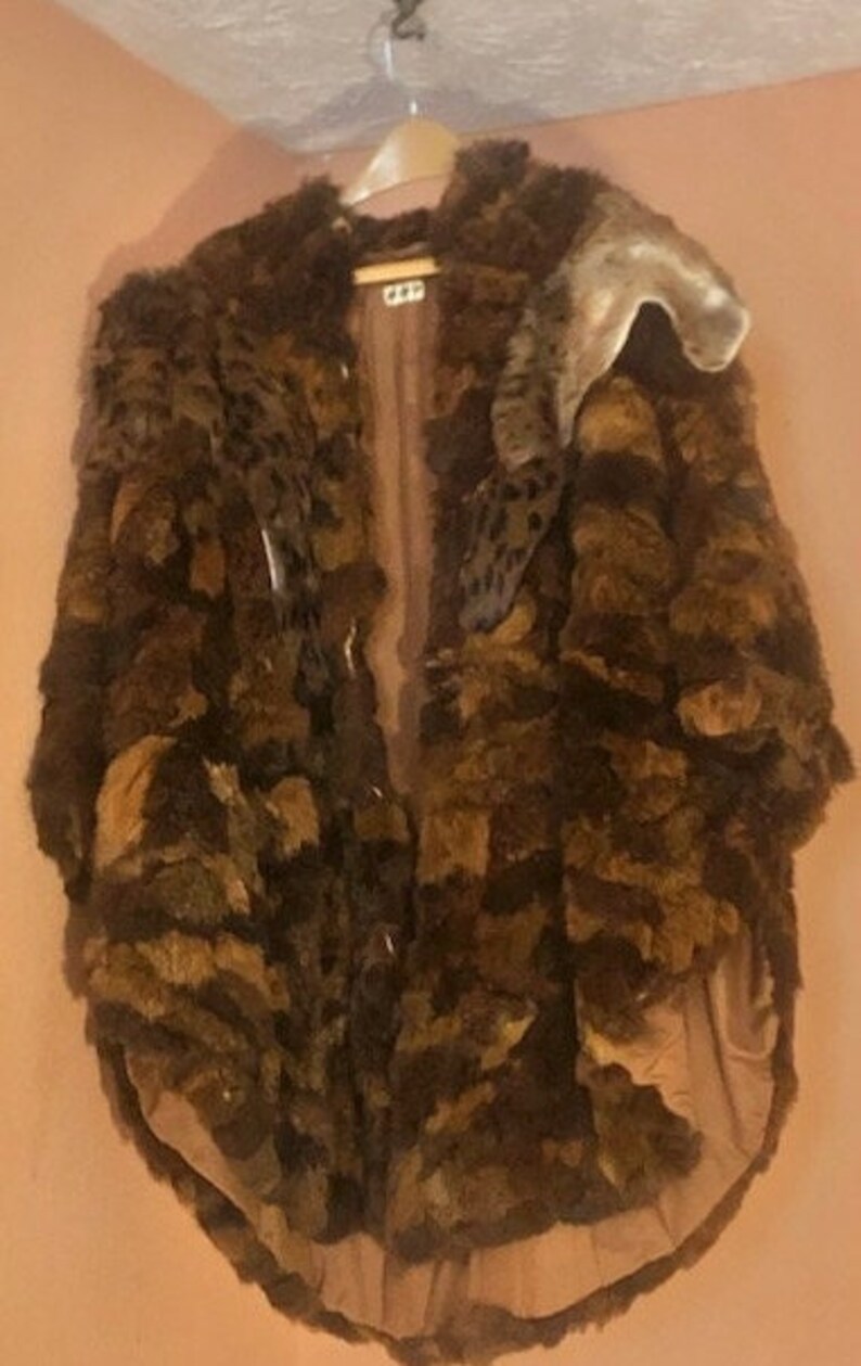 Vintage Rabbit Cape - Etsy