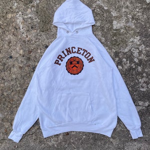 Vintage 1980's Champion Princeton University Graphic Hoodie Sweatshirt ...