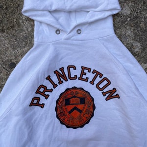 Vintage 1980's Champion Princeton University Graphic Hoodie Sweatshirt ...