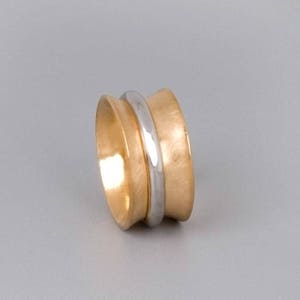 Sterling Silver Spinner Ring, Wide Ring, Spinner Ring Silver, Silver ...