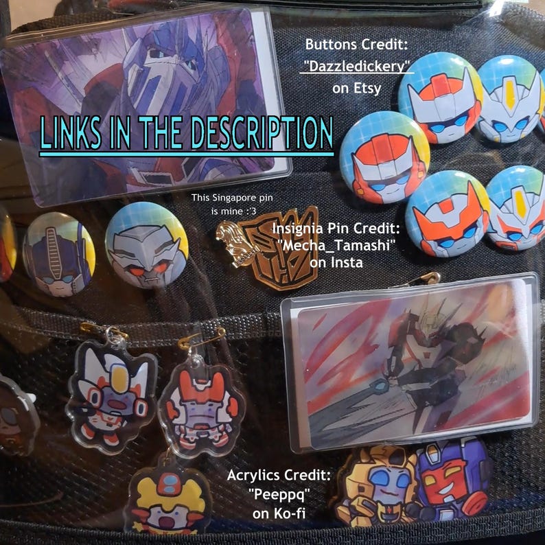 Animated Transformers Cards set of 4 - Etsy