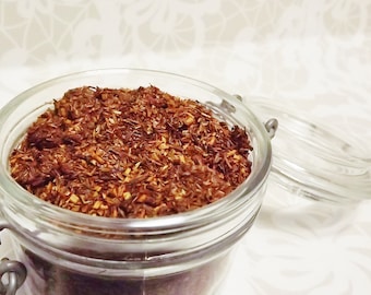 South African Red Bush Rooibos Loose Leaf Tea Caffeine Free - Etsy