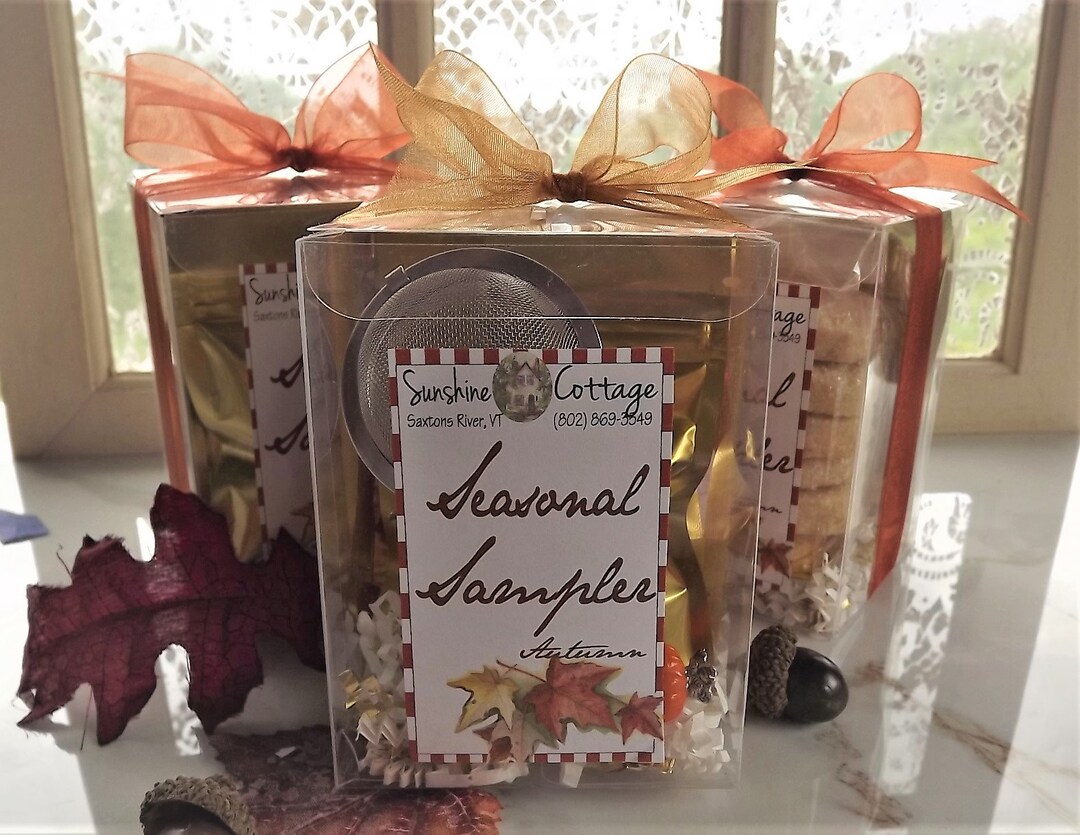 Autumn, Seasonal Tea Sampler - Etsy