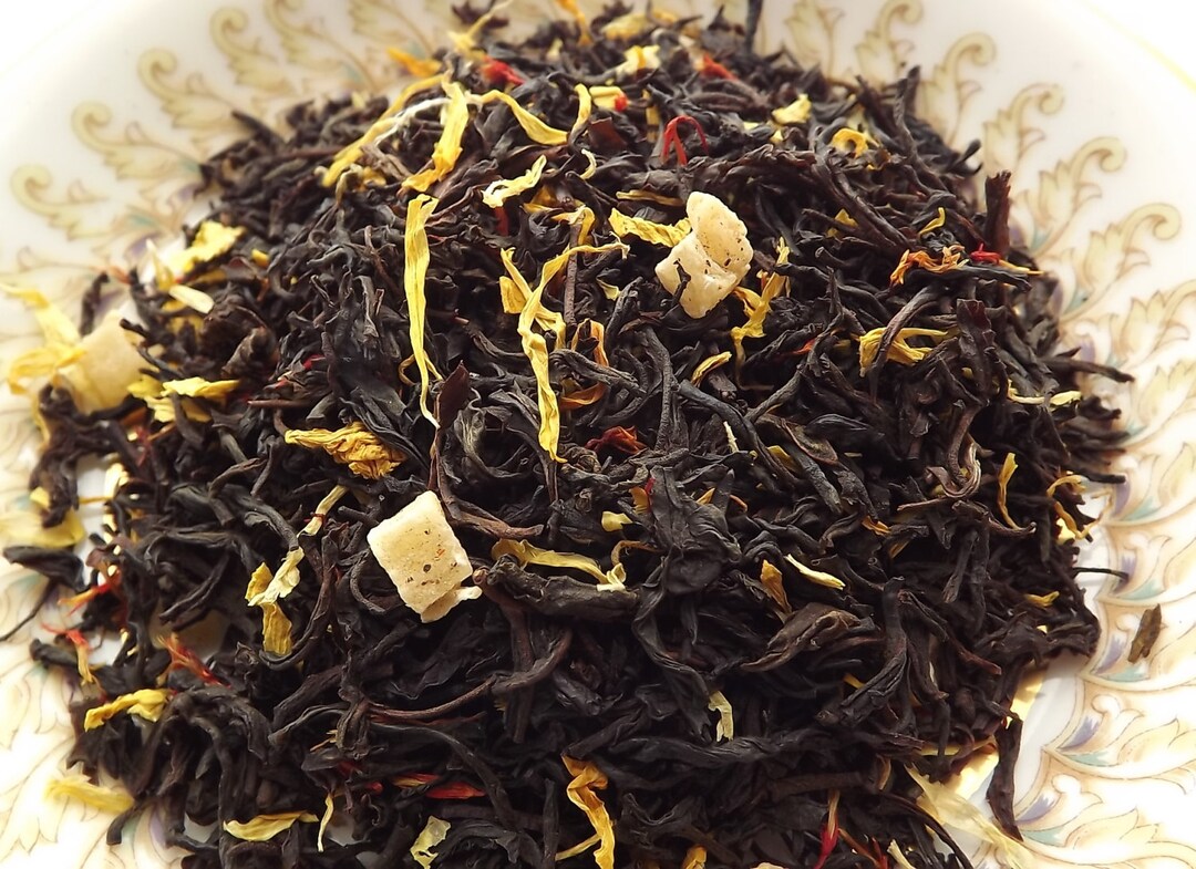 Bermuda Black Rum Tea, Bold Loose Leaf Blend - Etsy