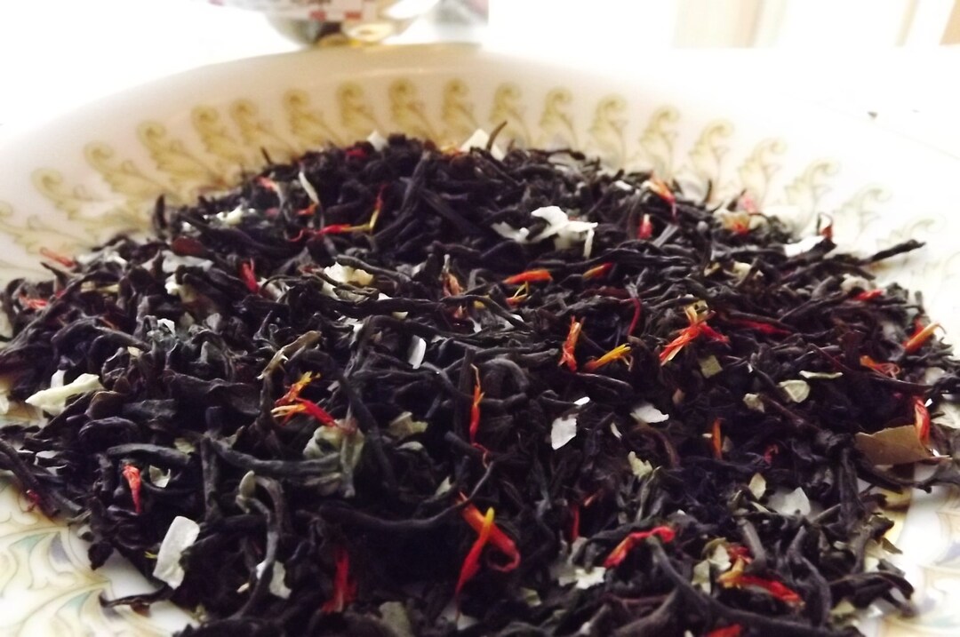 Pineapple Coconut Tea, Bermuda Collection,loose Leaf Tea, Black Tea - Etsy