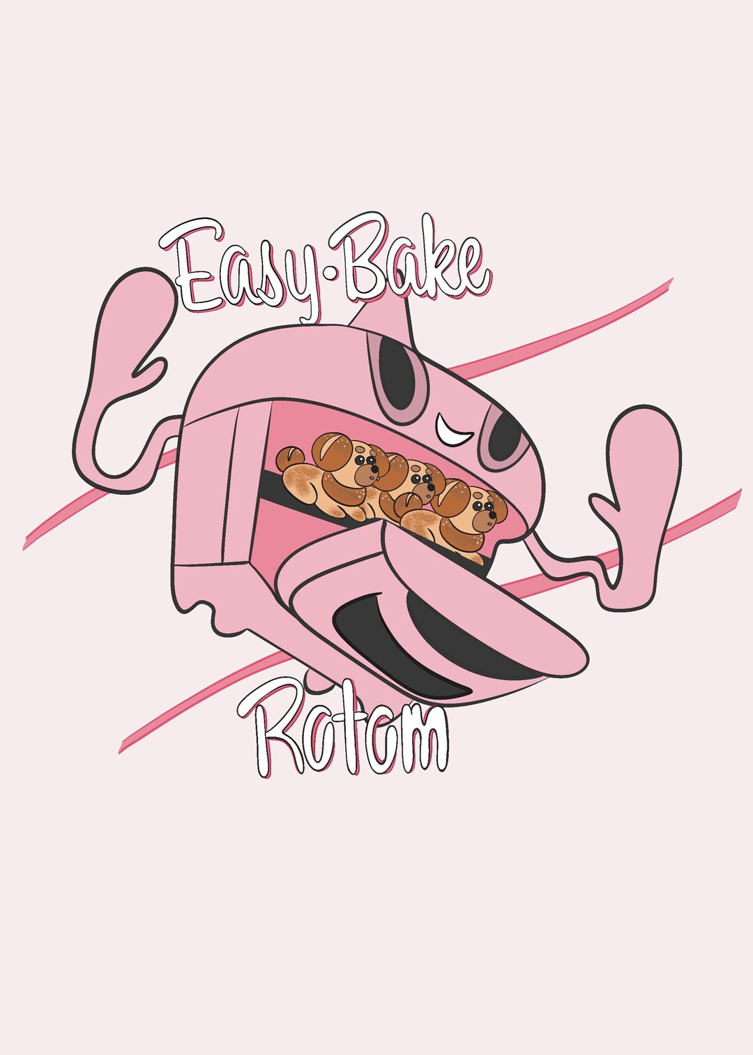 Pokémon Easy Bake Oven Rotom Art Print - Etsy