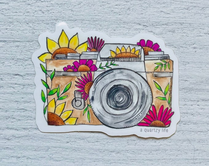 Vintage Camera Stickers One Inch Round Seals - Etsy