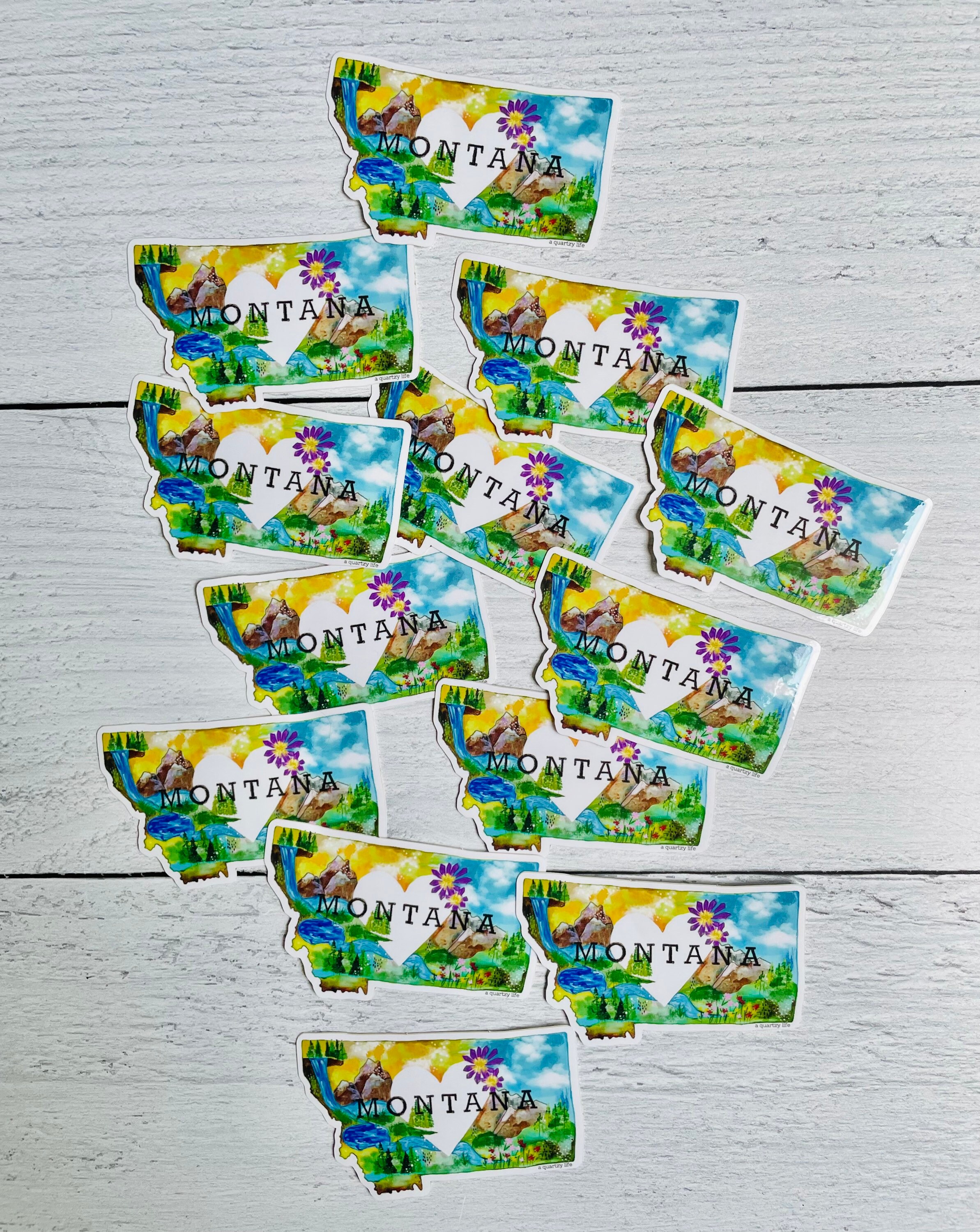 Montana Sticker | Montana State Decal | Montana Wild West Sticker - Etsy