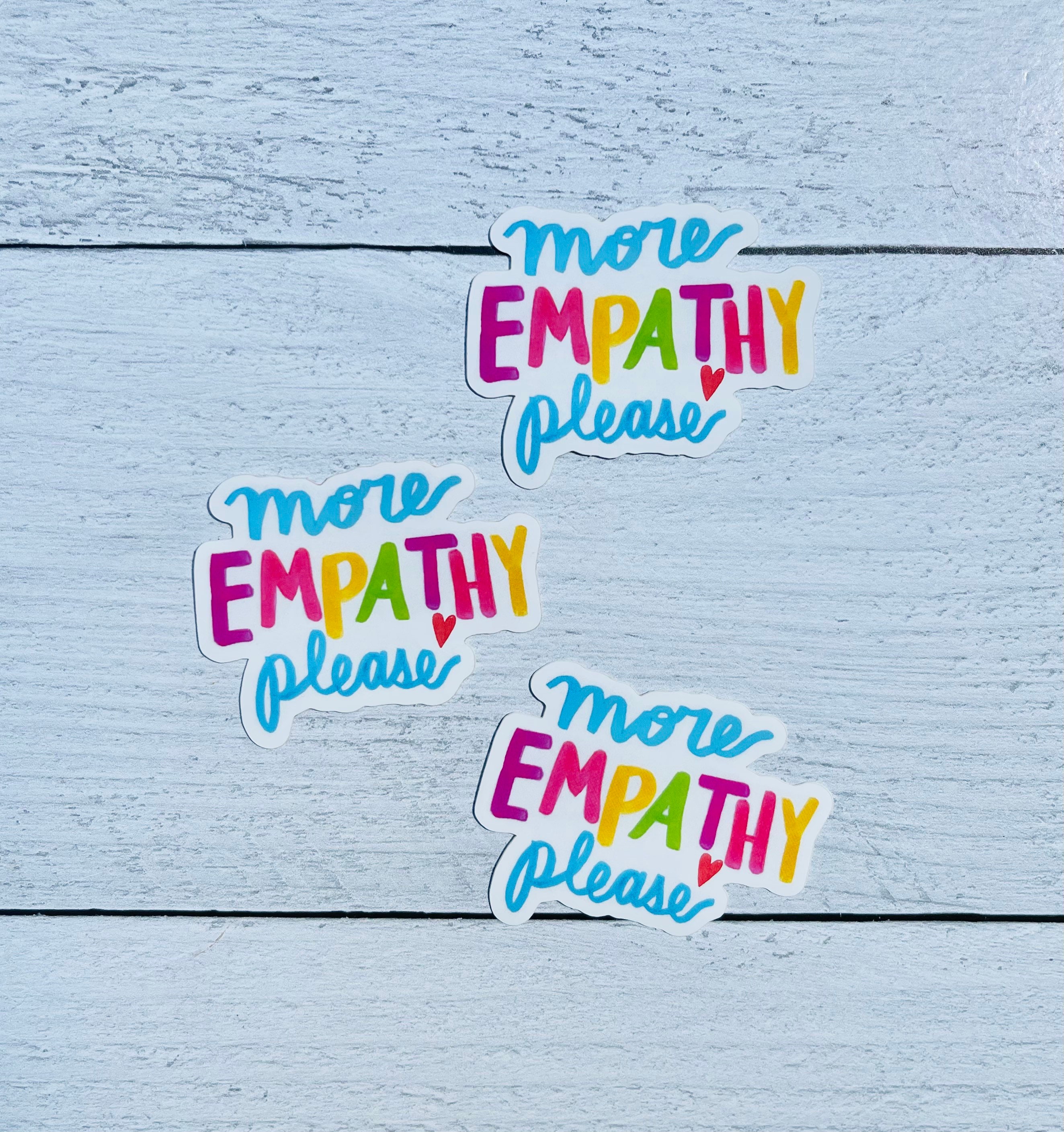 Empathy Sticker Kindness Sticker Feelings & Emotions | Etsy