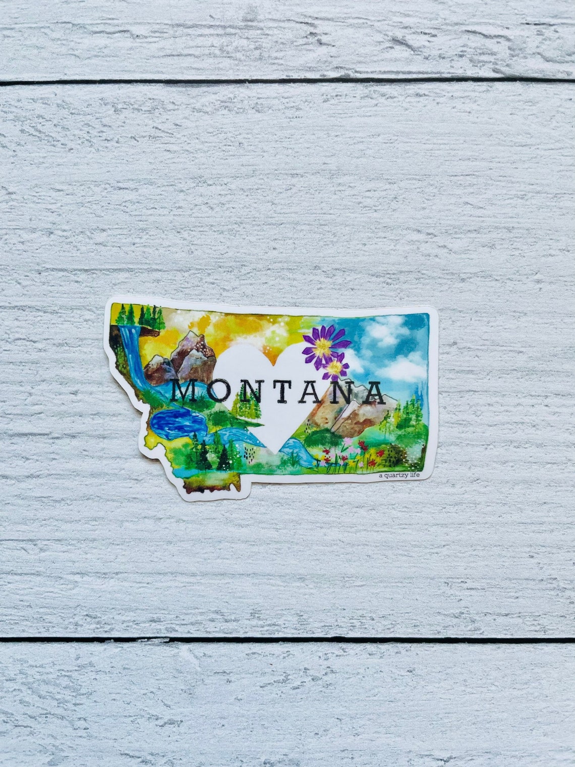 Montana Sticker | Montana State Decal | Montana Wild West Sticker - Etsy