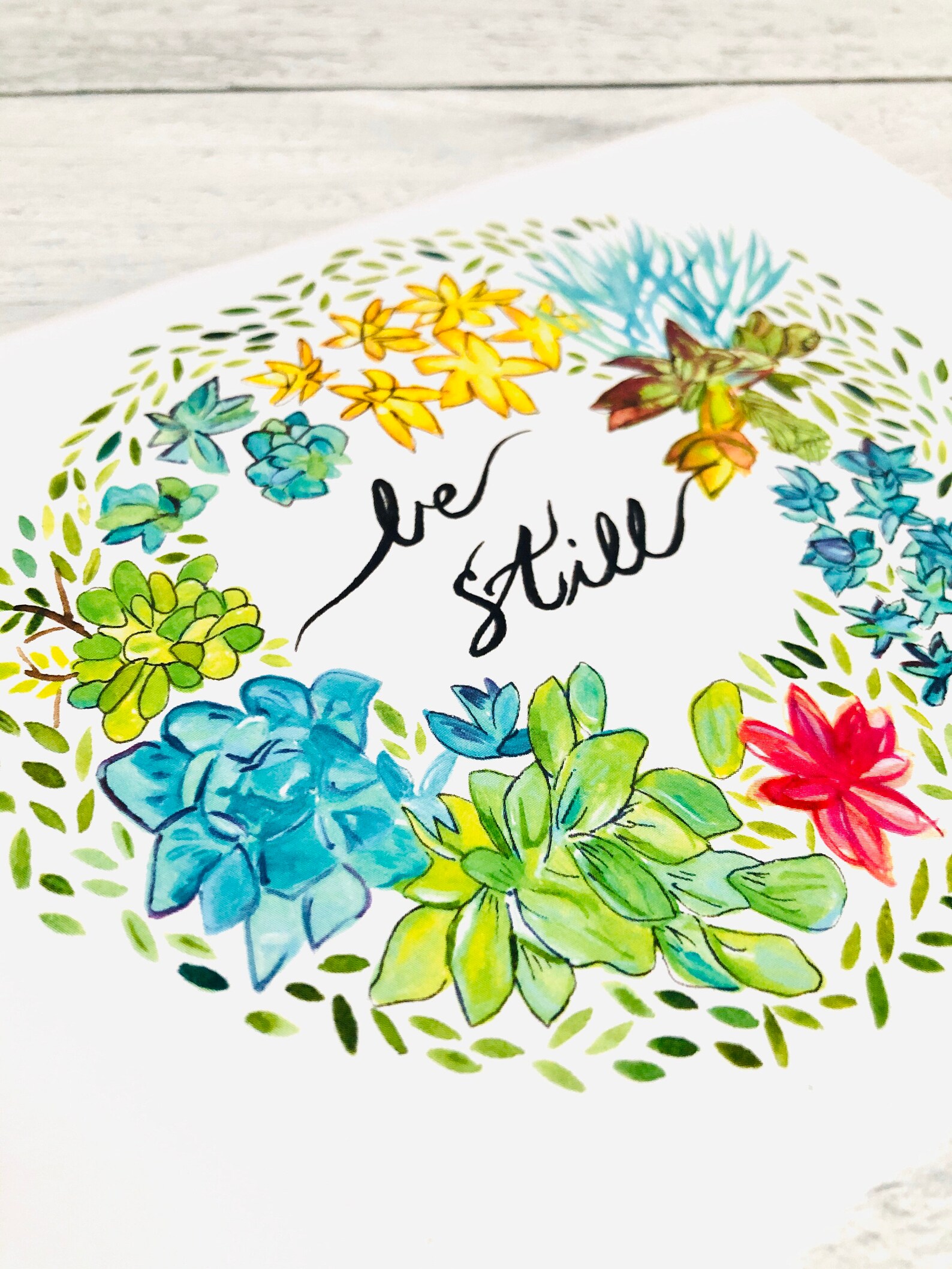 Be Still Card Encouraging Scripture Card - Etsy