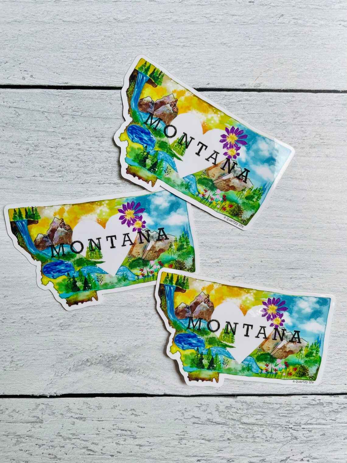 Montana Sticker | Montana State Decal | Montana Wild West Sticker - Etsy