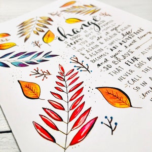 Encouragement Change Card | Inspiring Greeting Card - Etsy