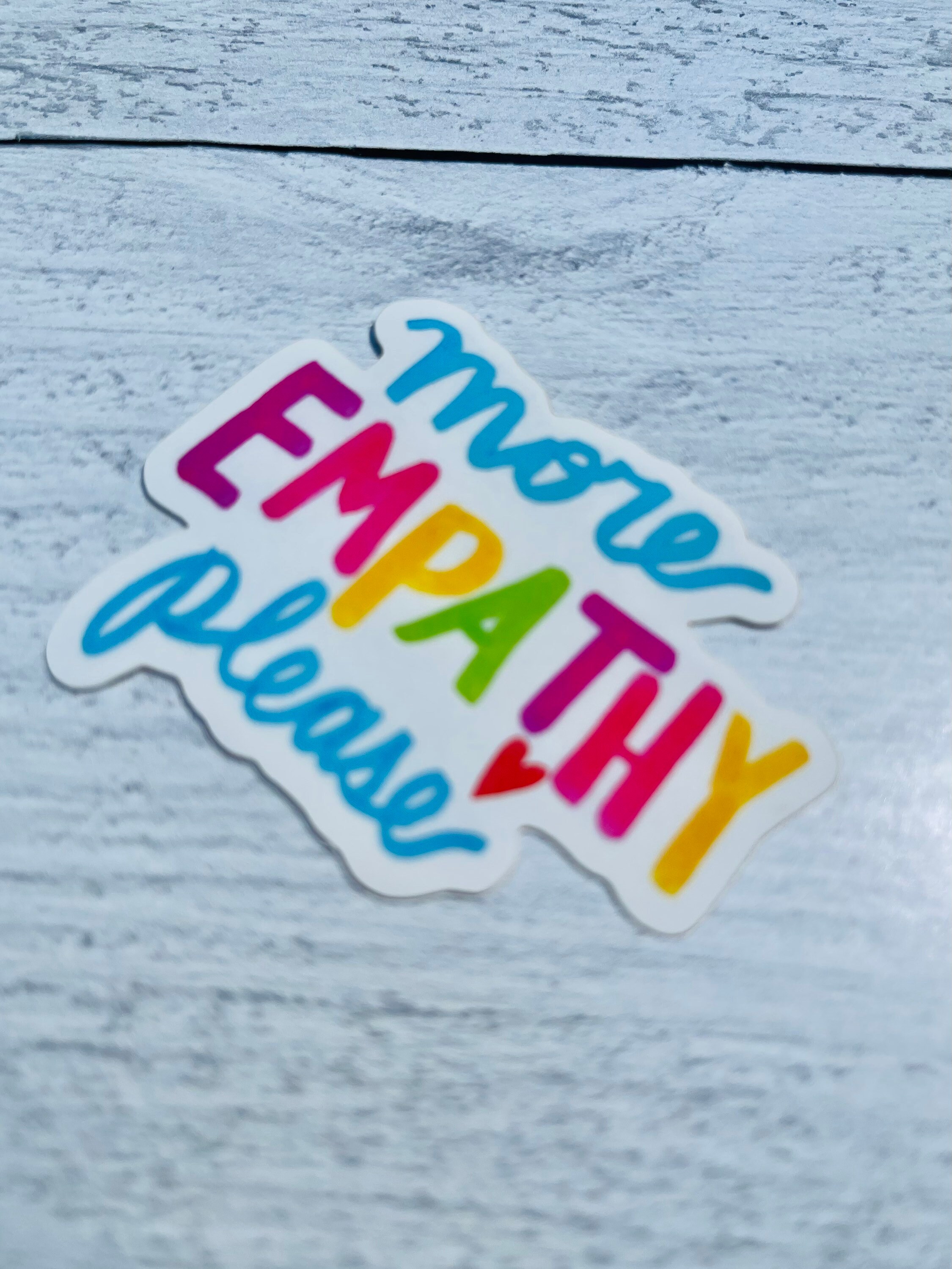 Empathy Sticker Kindness Sticker Feelings & Emotions | Etsy