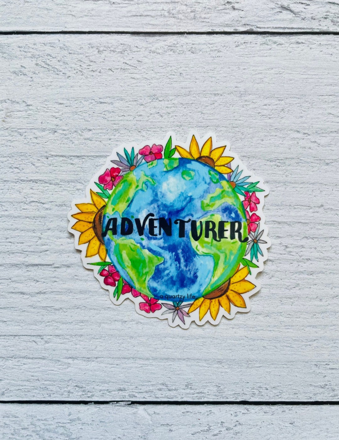 STICKER Adventurer - Etsy