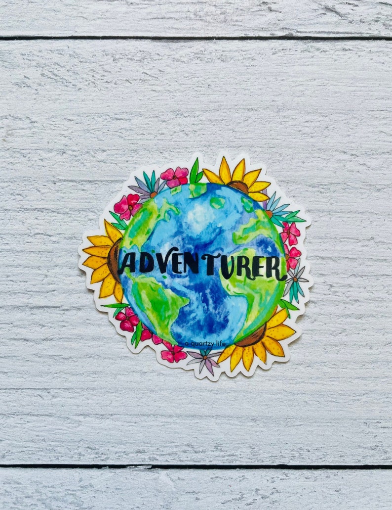 STICKER Adventurer - Etsy
