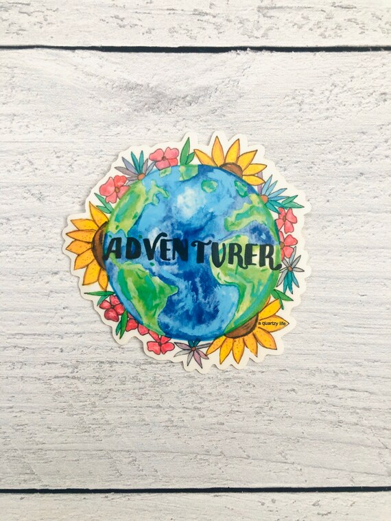STICKER Adventurer | Etsy