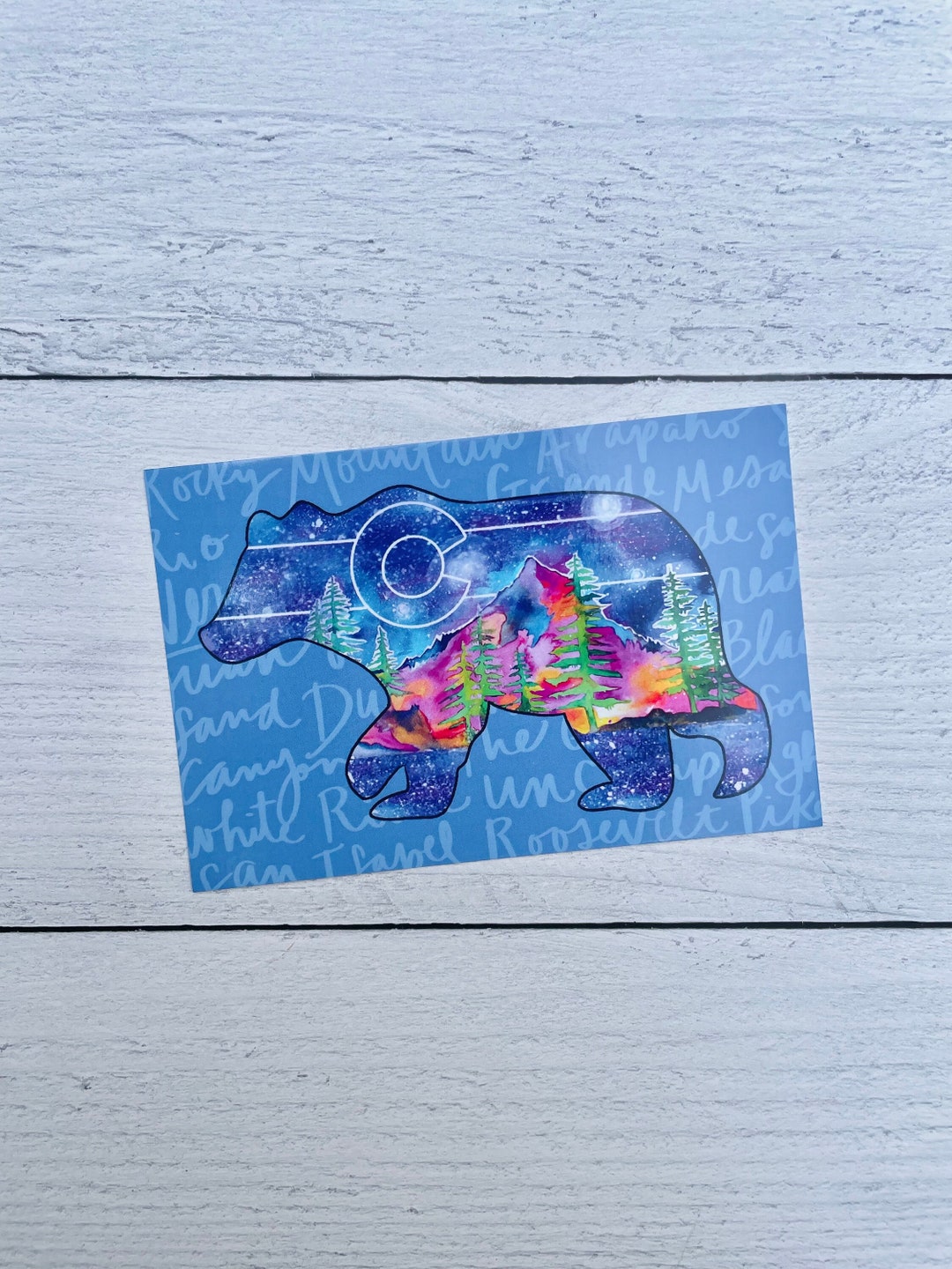 Colorado National Parks & Forests Postcard - Etsy