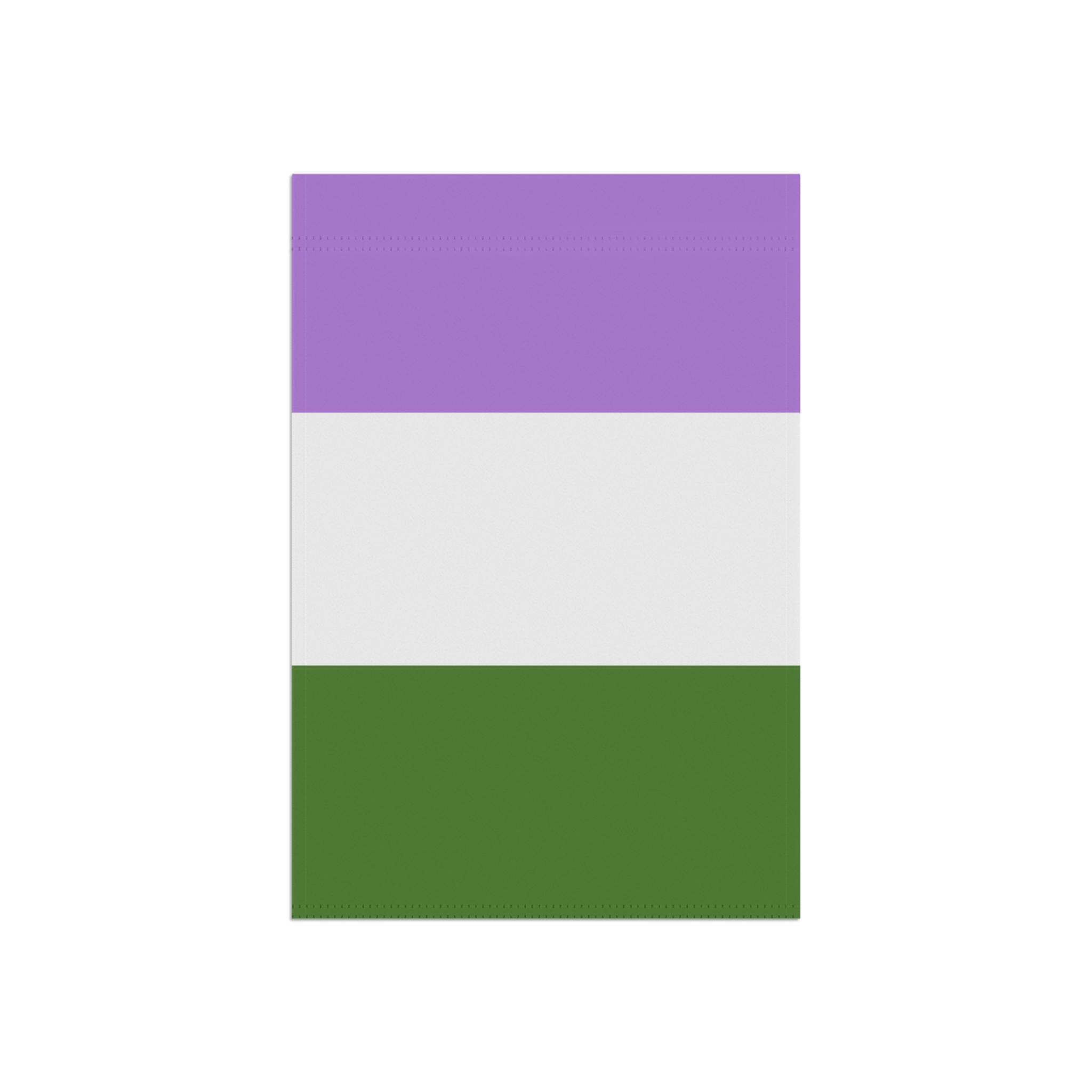 Genderqueer Garden Flag | LGBTQ+ Pride Flag, Queer | Home & Garden ...