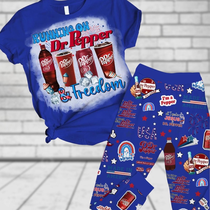 Dr. Pepper Pajama Pants - Etsy