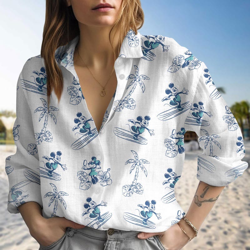 Cartoon Blouse - Etsy