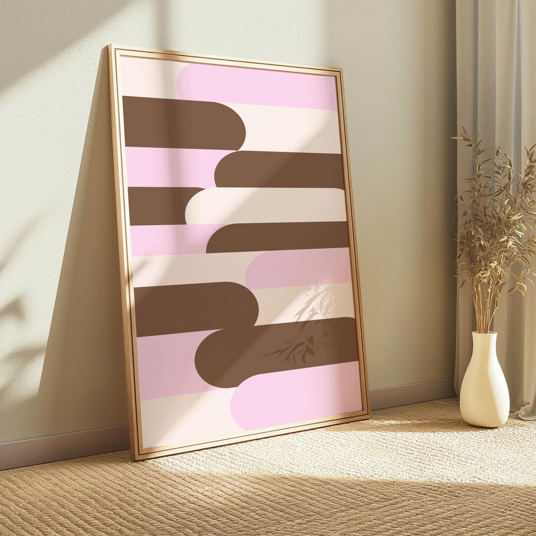 Neapolitan Aesthetic Wall Art – Minimalist & Maximalist Abstract Poster ...