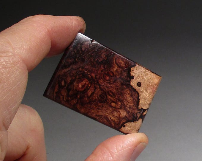 Honduran Rosewood Burl Wood Button - Etsy
