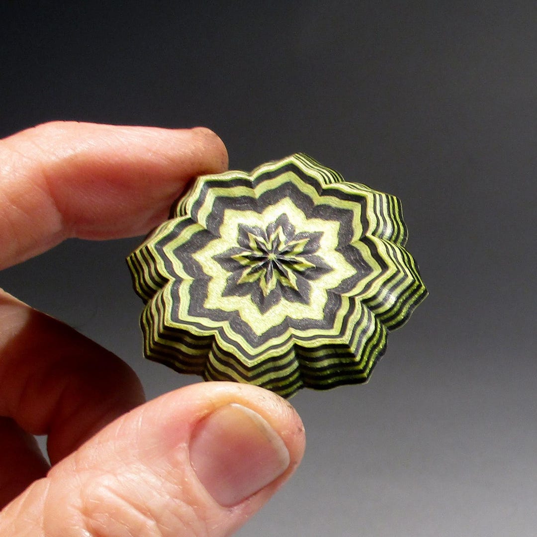 Multi Layered Ornamental Button - Etsy