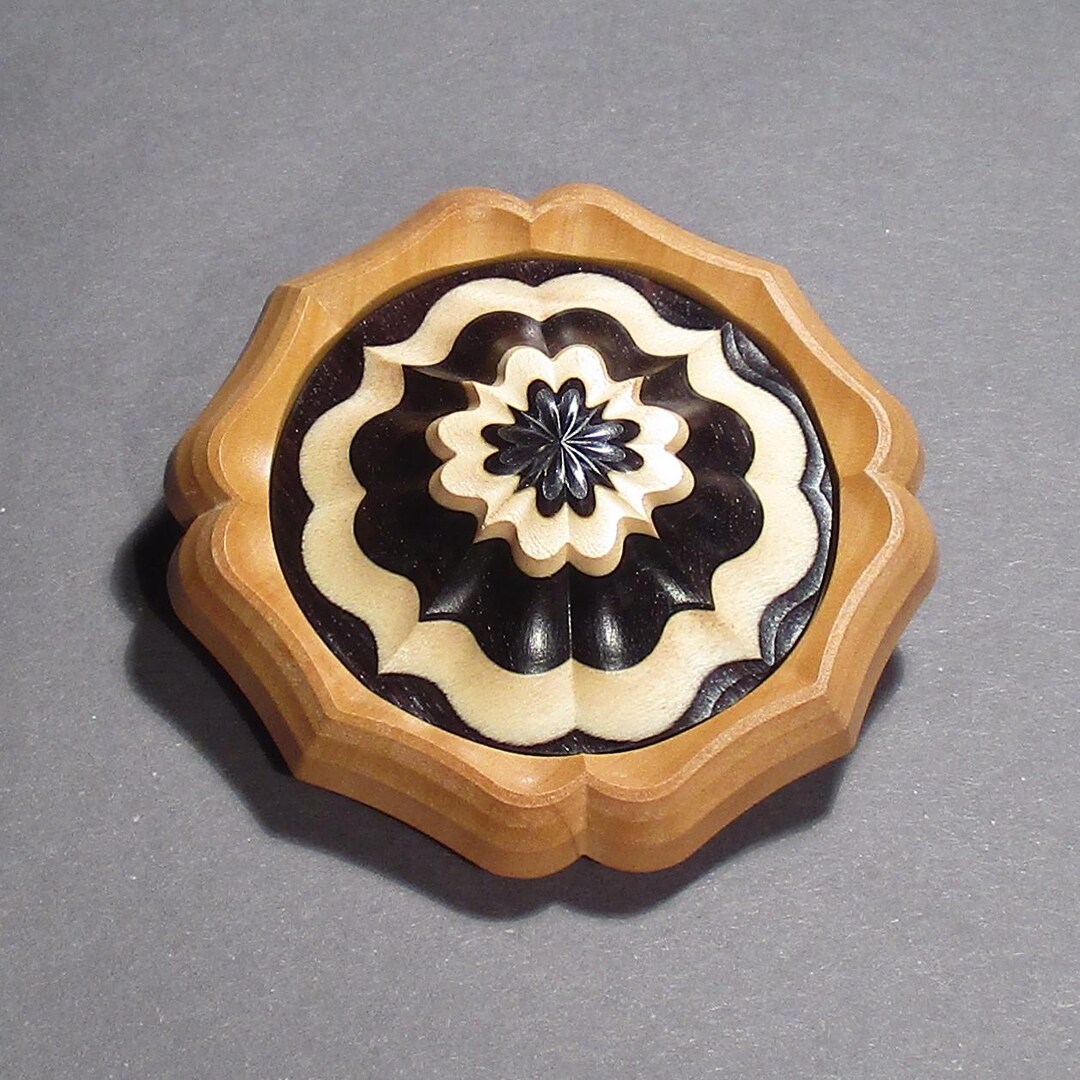 LARGE / Multi Layered Ornamental Button - Etsy
