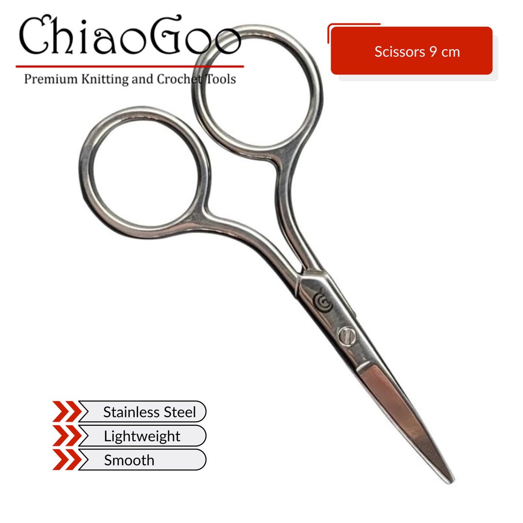Premium Scissors Chiaogoo - Professional Yarn Cutting Tool for Knitting ...