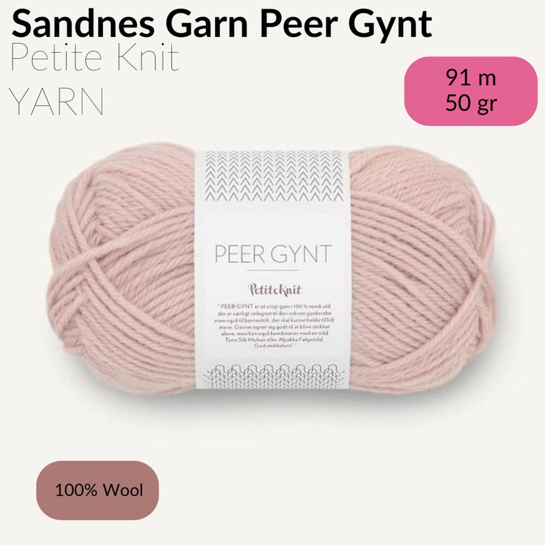 Norwegian Wool SANDNES GARN Peer Gynt - Aran Weight Knitting Crochet ...