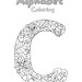 Alphabet Coloring Book, A-Z, Flowers Style - Etsy